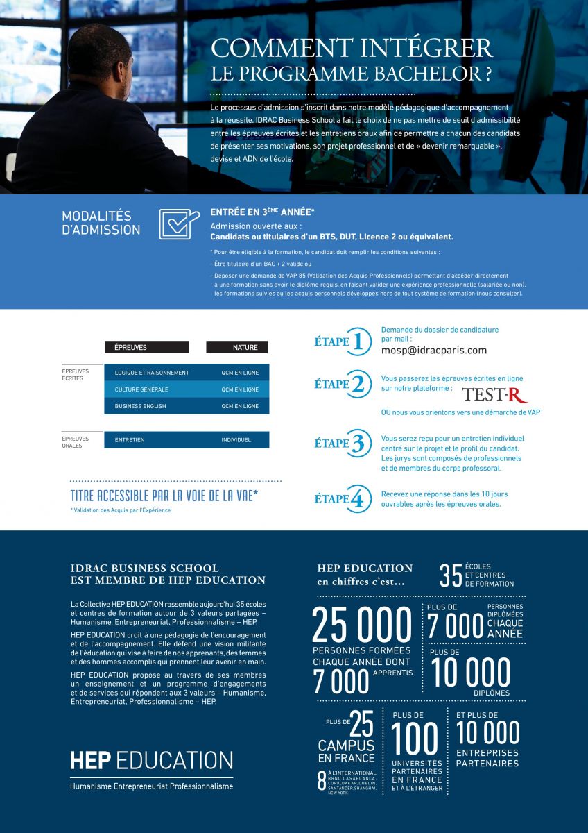 IDRAC Business School et FPSG officialisent l’ouverture à Paris d’une ...
